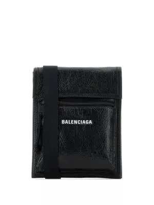 Balenciaga Explorer Crossbody Bag - Black