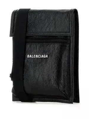 Balenciaga Lambskin Explorer Crossbody Bag