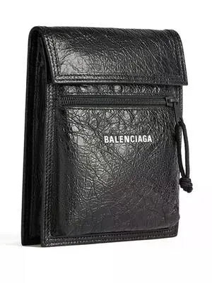Balenciaga Lambskin Explorer Crossbody Bag