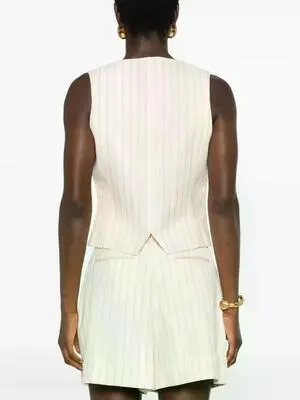 Zimmermann Pinstriped Herringbone Waistcoat