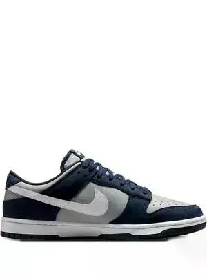 Nike Dunk Low Georgetown Suede Sneakers - Blue