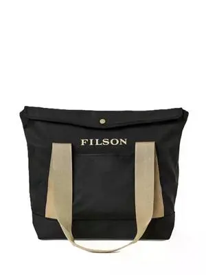 Filson Logo-print Tote Bag - Black