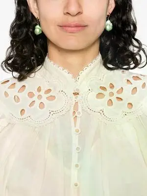 Zimmermann Embroidered Shirt