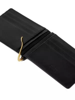 Versace La Medusa Logo-plaque Leather Wallet