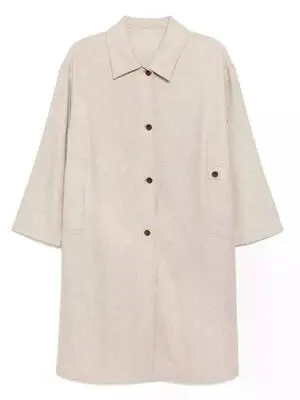 N.peal Cashmere Coat - Neutrals