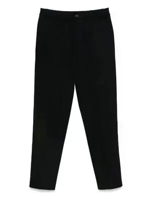 Moncler Cotton-blend Trousers - Blue