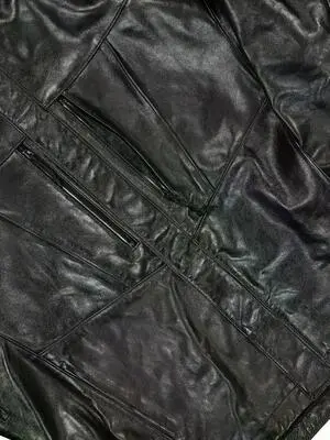DOUBLET Panelled Leather Jacket
