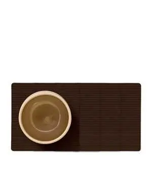 LIND DNA Square Corduroy Coasters - Brown