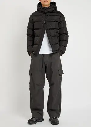 Moncler Maya Padded Shell Jacket - Black