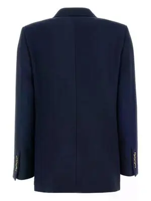 Valentino Garavani Crystal-embellished Double-breasted Blazer