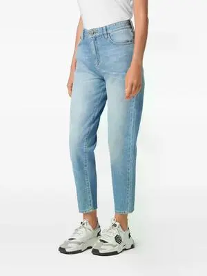 Philipp Plein Logo-appliqué Jeans