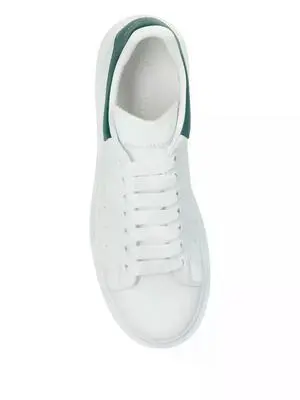 Alexander McQueen Oversized Leather Sneakers - White