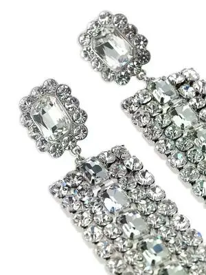 SELF-PORTRAIT Crystal Drop Earrings