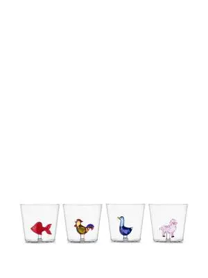 ICHENDORF MILANO Animal Farm Tumbler - White