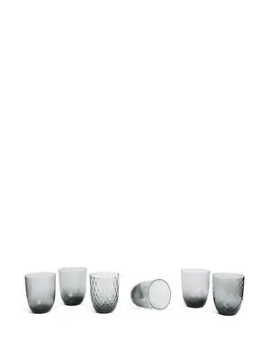 NASONMORETTI Idra Water Glass Set Of Six