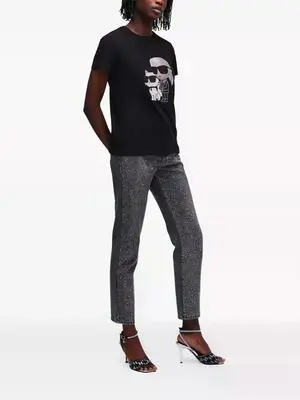 Karl Lagerfeld Ikonik Rhinestone T-shirt