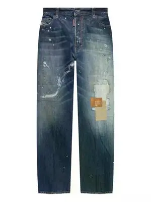Dsquared2 Faded Patchwork Jeans