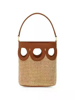 FERRAGAMO Gancini Cut-out Bucket Bag