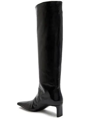 Khaite Leather Knee-high Boots