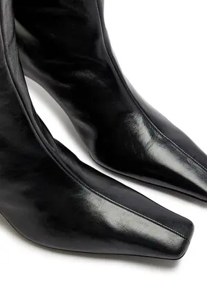 Khaite Leather Knee-high Boots