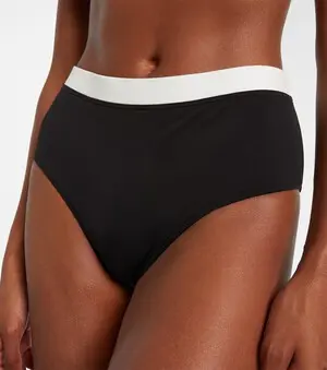 Staud Devon High-rise Bikini Bottoms