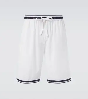 Dolce & Gabbana Majolica Cotton Shorts