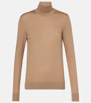 Ralph Lauren Cashmere Turtleneck Sweater - Beige