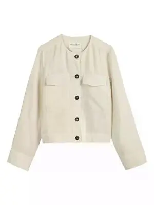 Marc O'polo Cream Button-front Jacket