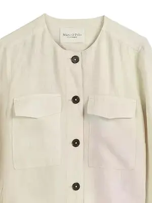 Marc O'polo Cream Button-front Jacket
