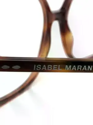 Isabel Marant Tortoiseshell Square Frame Glasses