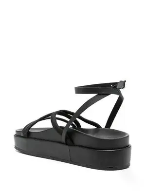 ANCIENT GREEK SANDALS Platform Crossover Strap Sandals