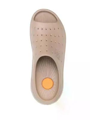 UGG Logo-embossed Perforated Sandals