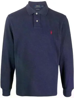 Polo Ralph Lauren Polo Pony Long-sleeved Polo Shirt