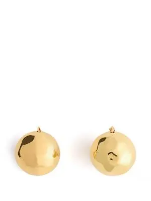 PATOU Sphere Hammered Earrings