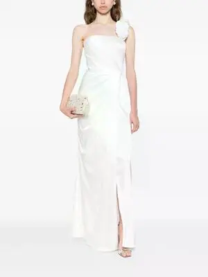 SILK LOVE & LACE Sara Dress - White