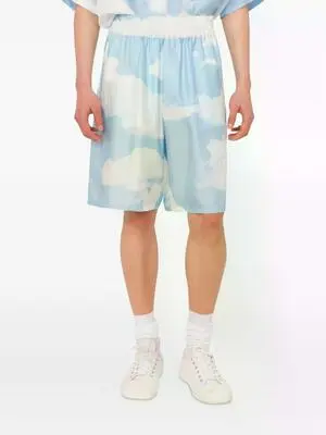 Moschino Cloud Print Shorts