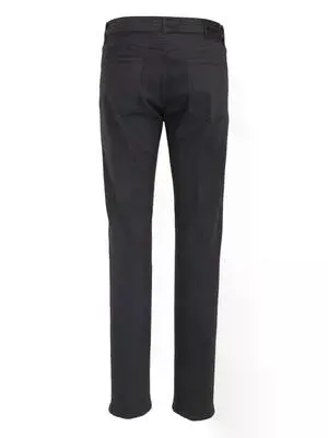 Kiton Logo-patch Jeans - Grey