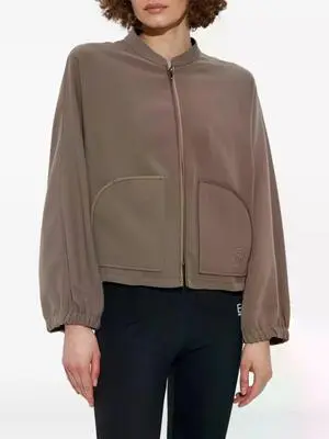 Emporio Armani Embroidered Logo Bomber Jacket