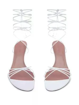 Amina Muaddi 60mm Lori Strap Sandals