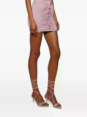 Amina Muaddi 60mm Lori Strap Sandals
