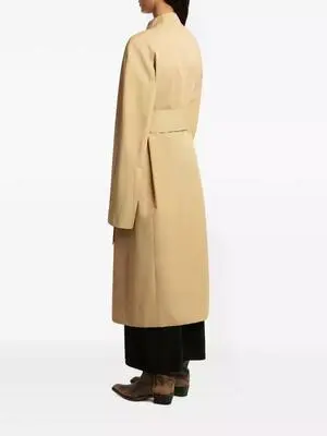 Khaite Belted Raglan-sleeve Coat