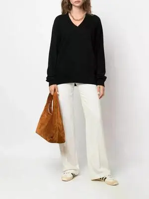Loulou De Saison Cashmere V-neck Sweater