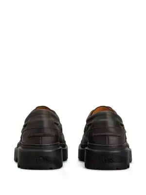 TOD'S Leather Boat Shoes