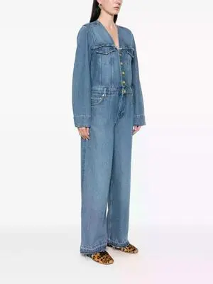 GANNI Denim Jumpsuit