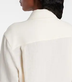 Loro Piana Shirley Linen Crepe Shirt