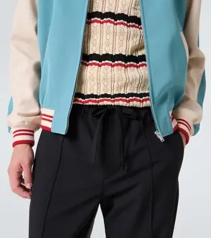 Valentino Garavani Virgin Wool Straight Leg Pants