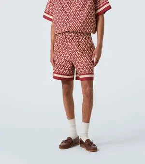 Valentino Garavani Cotton Poplin Bermuda Shorts