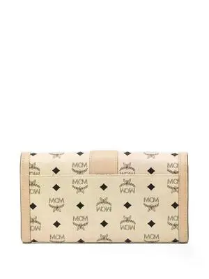 Mcm Large Tracy Monogram-pattern Wallet