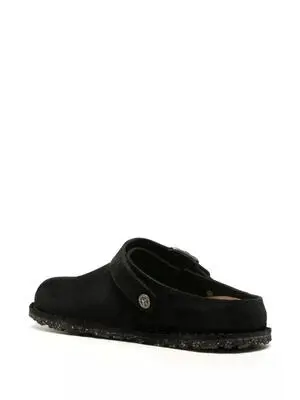 BIRKENSTOCK Suede Clogs