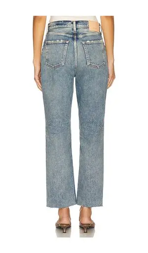 Moussy Vintage Plainedge Wide Straight Jeans